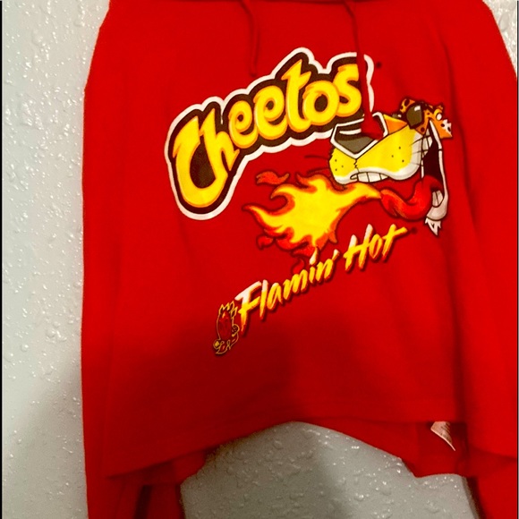 Tops | Hot Cheeto Crop Top | Poshmark
